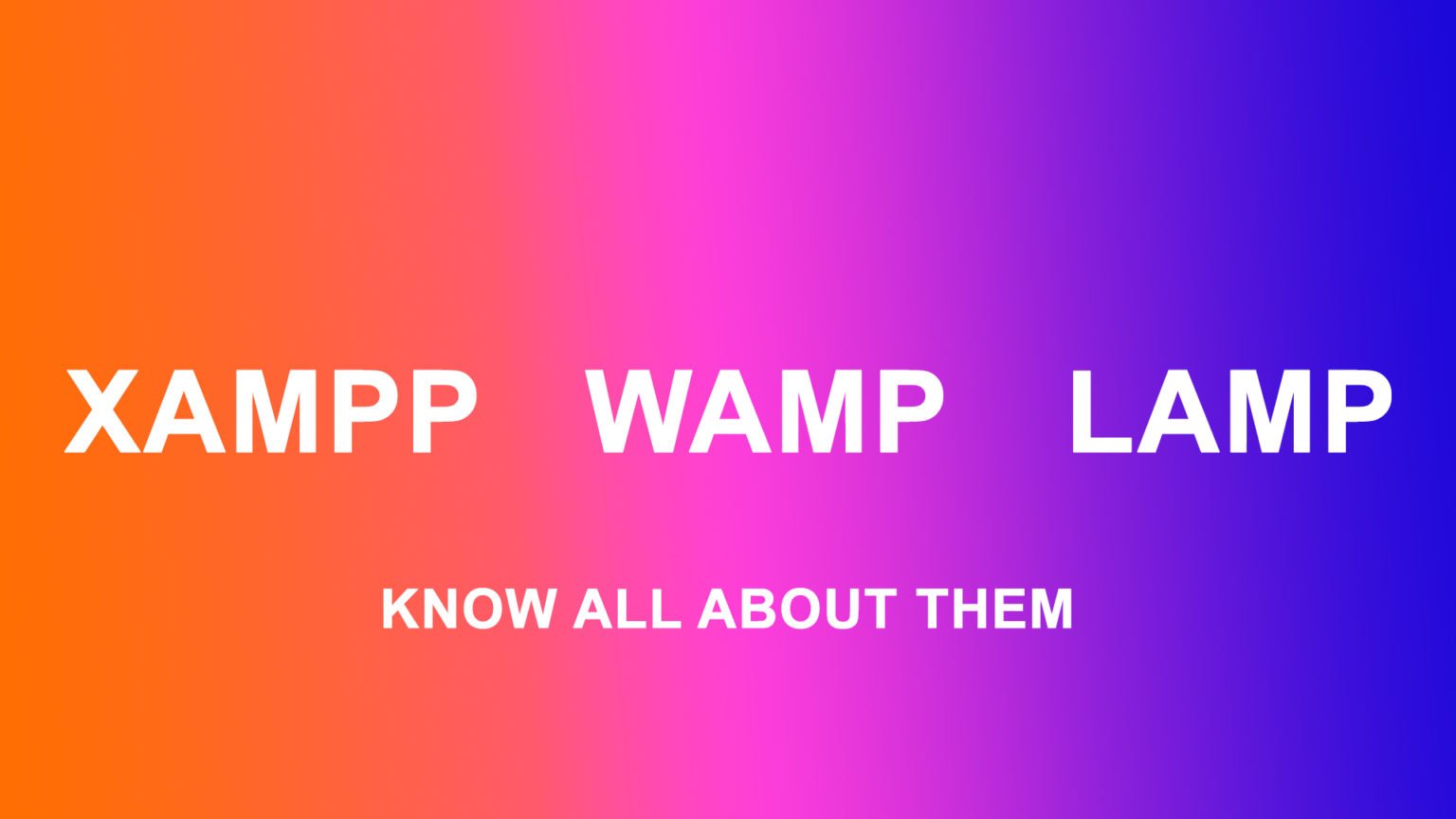 xampp Archives | Study Read Educate